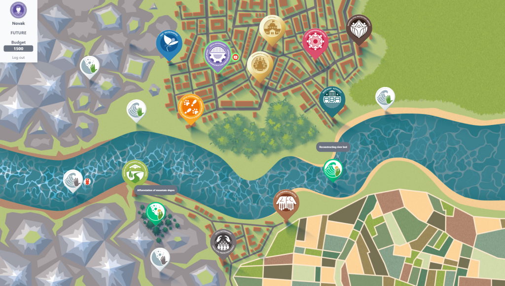 The PHUSICOS NBS simulation - Games4Sustainability